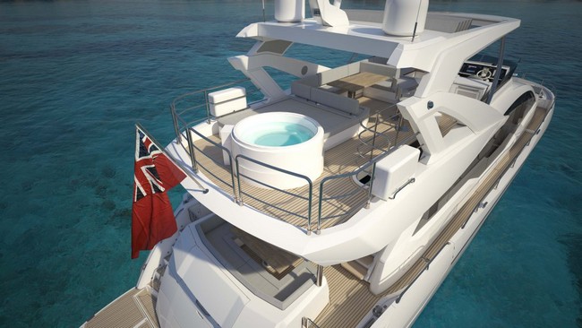 The Cleverly-Designed Sunseeker 76 Can Almost Be Consider a Superyacht ...